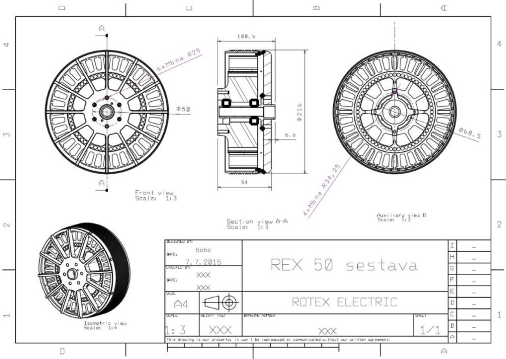 REX 50 ELECTRIC MOTOR - A.chemlani technologies - חמלני טכנולוגיות ...